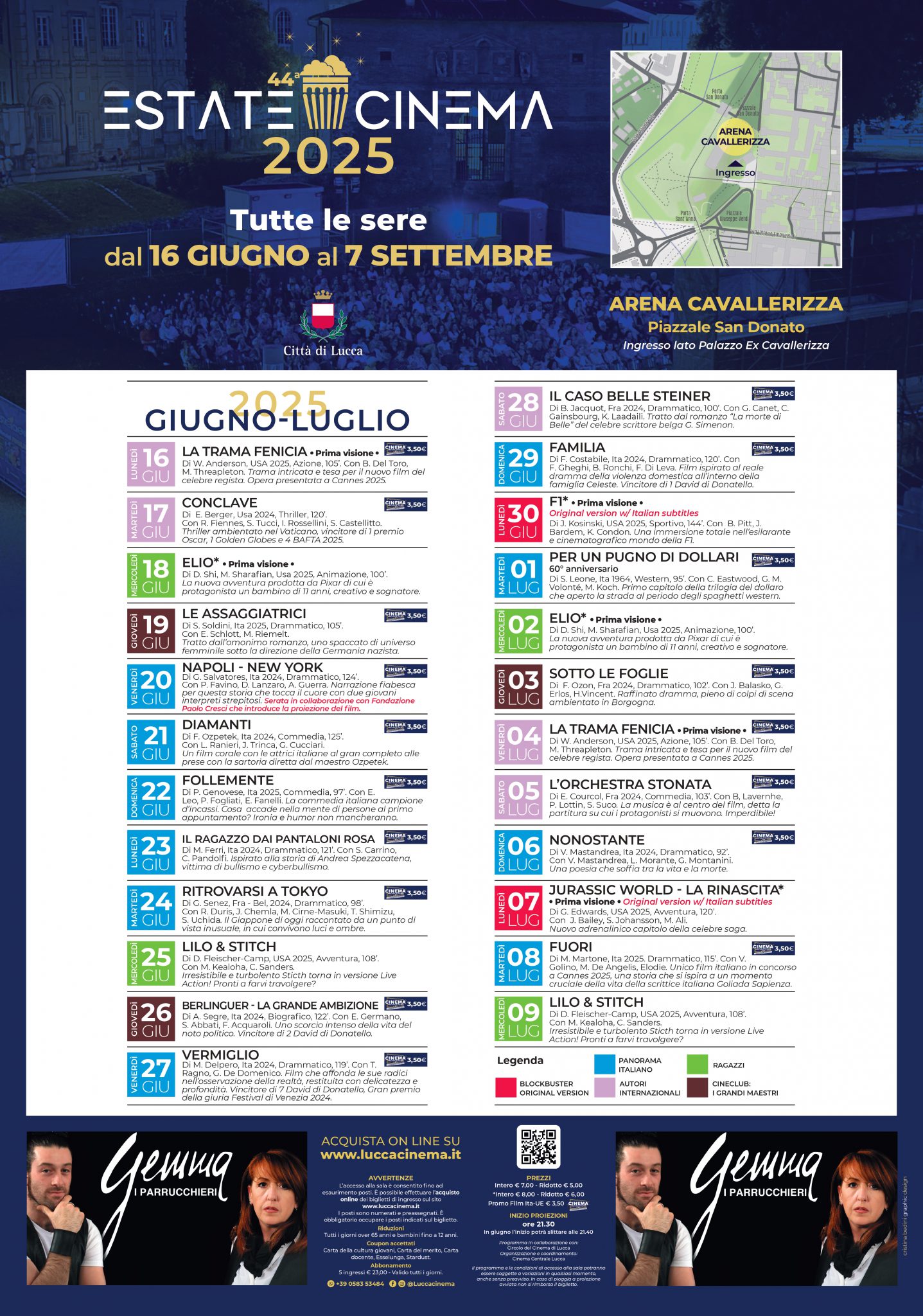 Homepage - Lucca Cinema